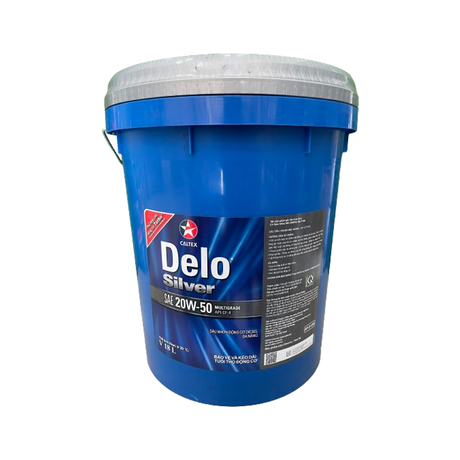 Dầu động cơ Caltex Delo Silver Multigrade 20W50 (18 Lít)