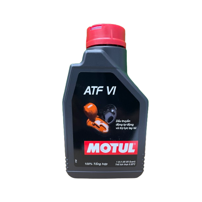 Nhớt hộp số tự động trợ lực tay lái Motul ATF VI (1L)