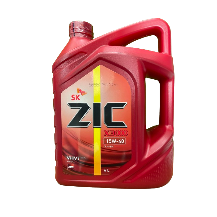 Nhớt SK ZIC X3 15W40 Diesel 6 Lít