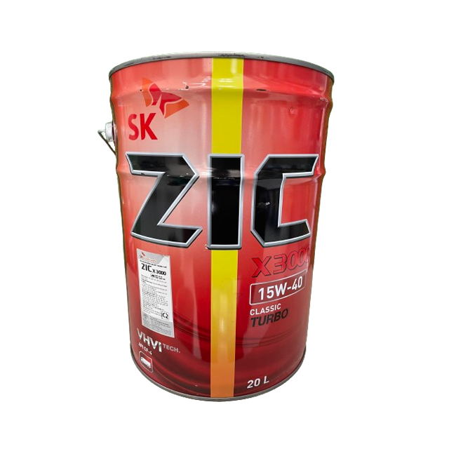 DẦU NHỚT XE TẢI NẶNG SK ZIC X3000 15W40 20 Lít