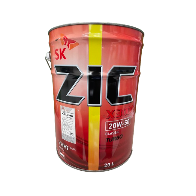 Dầu nhớt xe hạng nặng SK ZIC X3000 20W50 20L